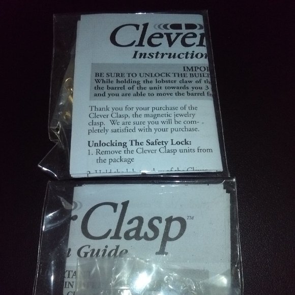 Clever Clasp | Jewelry | 4 Silver And 4 Gold Clever Clasps Plus 3 Gold ...